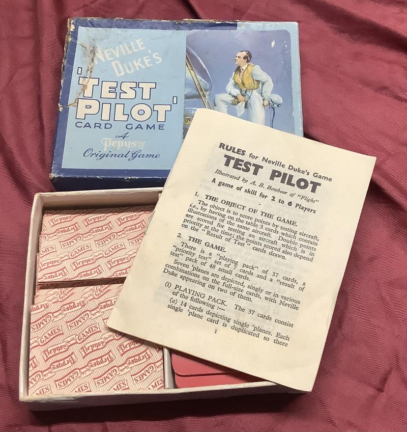 The Wartime and vintage store | WWII TEST PILOT GAME